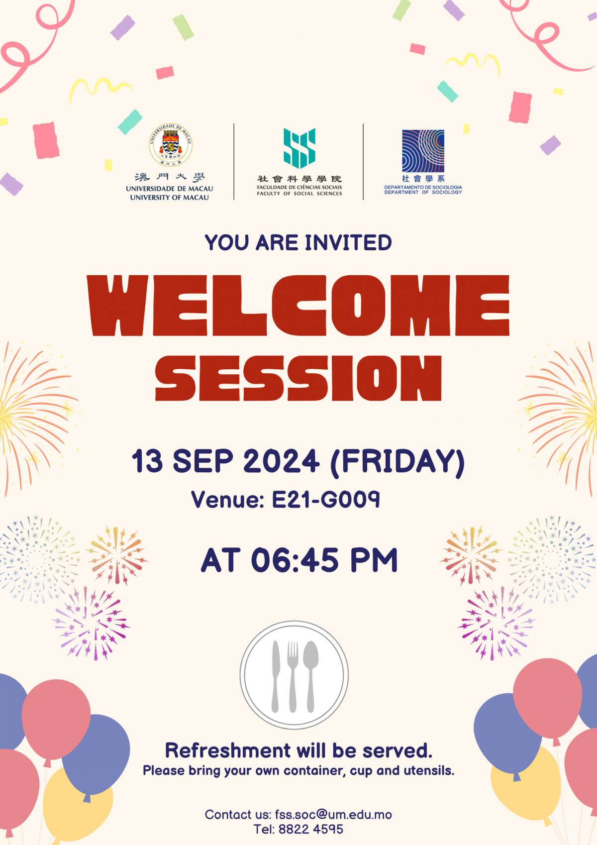 FSS-DSOC Welcome Session for Academic Year 2024/2025 – Department of ...