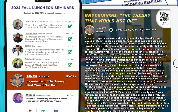 Department of Sociology, Faculty of Social Sciences – University of Macau